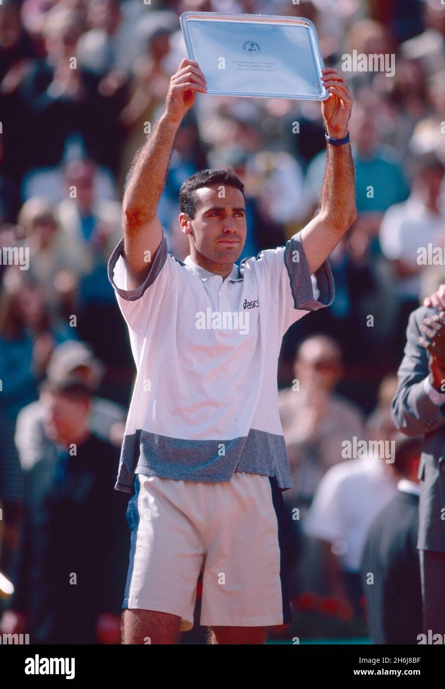 Spanish tennis player Alex Corretja, Roland Garros, France 1998 Stock ...