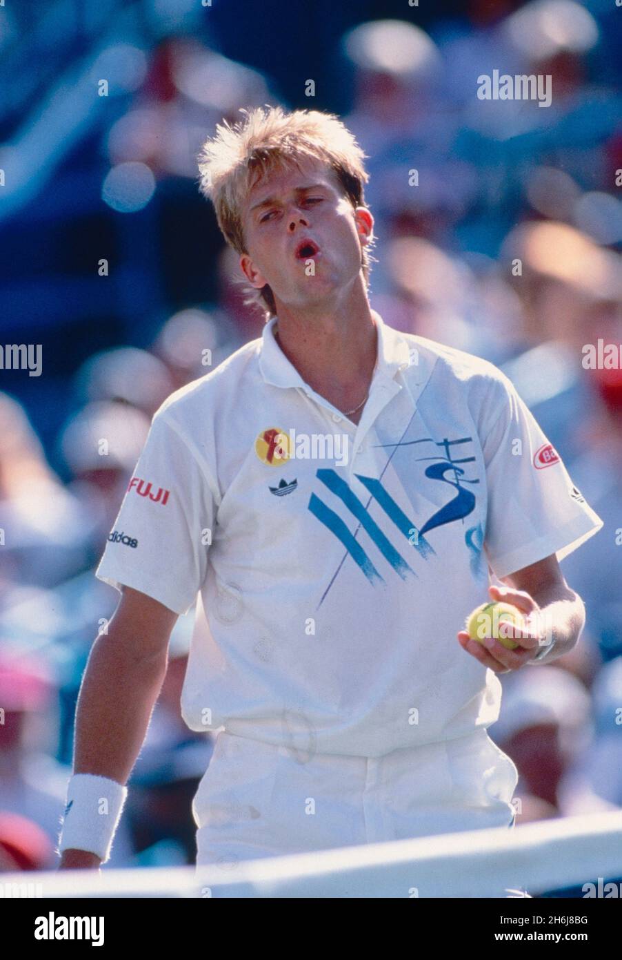 Swedish tennis player Stefan Edberg, US Open 1992 Stock Photo - Alamy