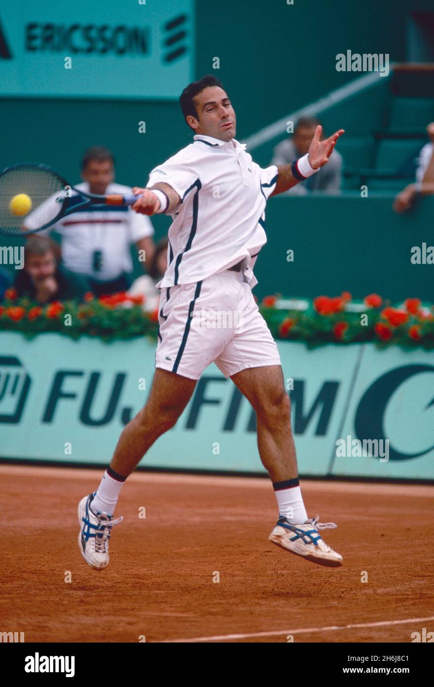 Spanish tennis player Alex Corretja, Roland Garros, France 2000 Stock ...
