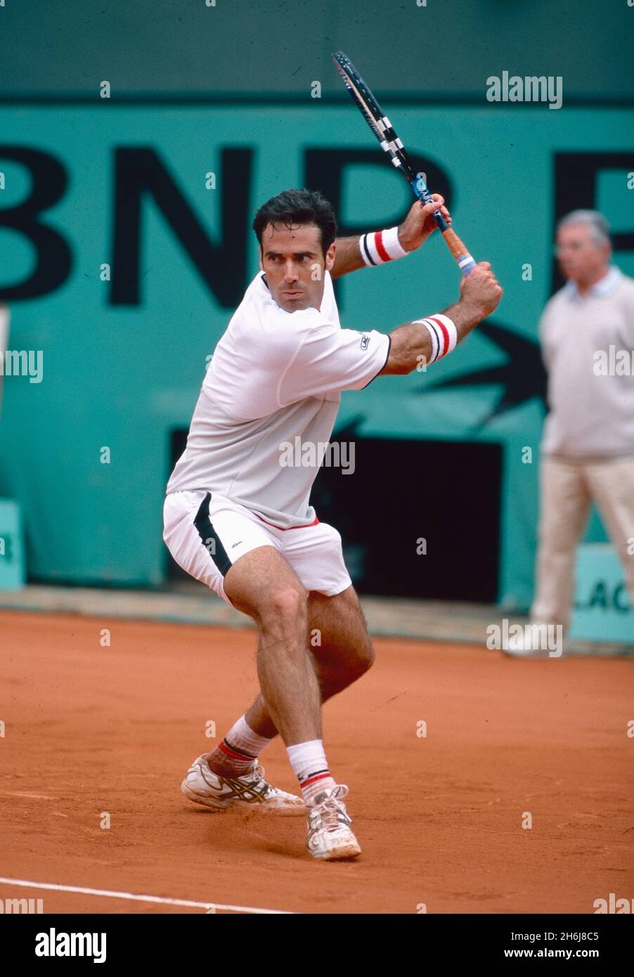 Spanish tennis player Alex Corretja, Roland Garros, France 2001 Stock ...