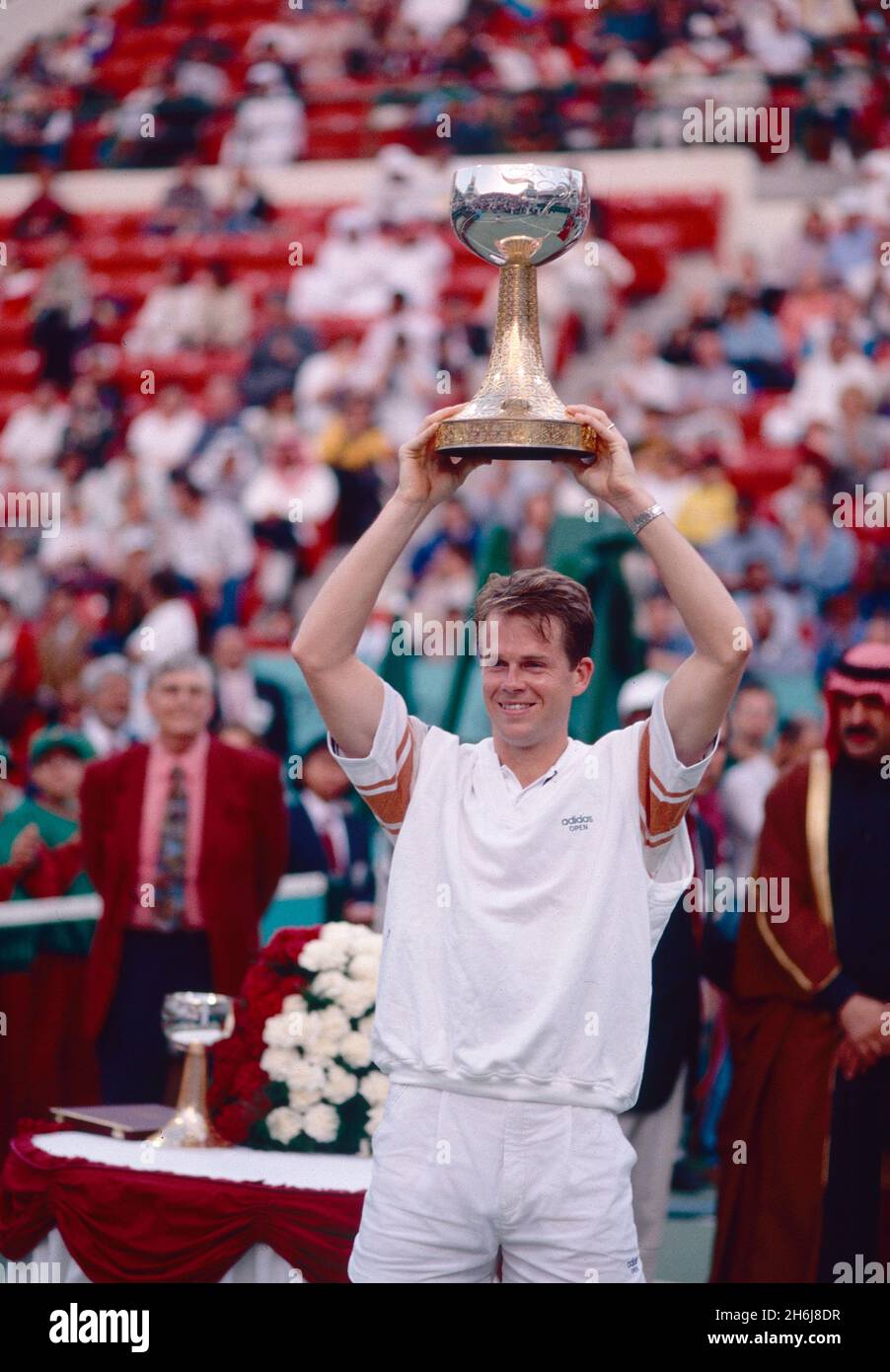 Swedish tennis player Stefan Edberg, 1990s Stock Photo - Alamy