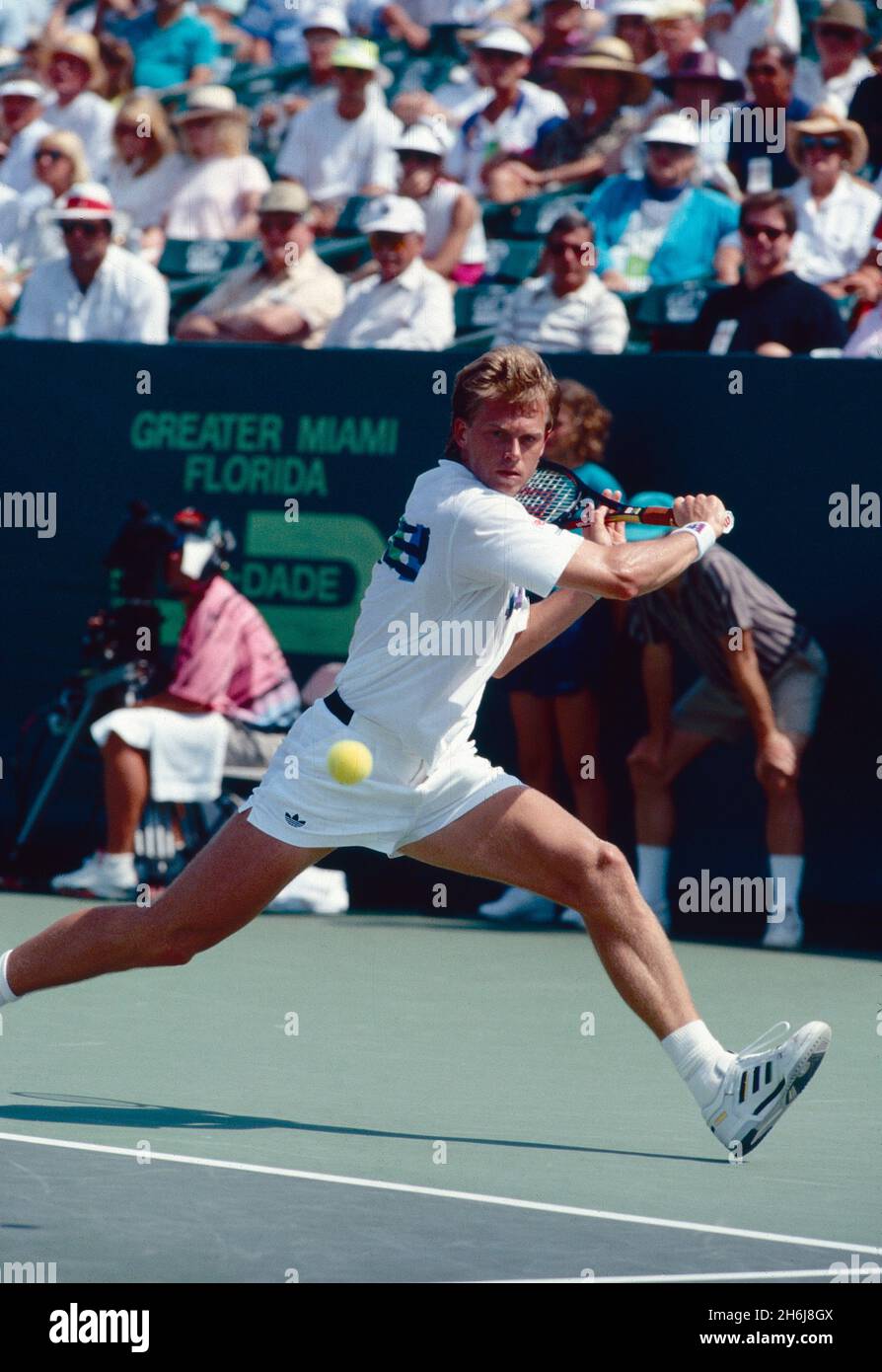 Swedish tennis player Stefan Edberg, 1990s Stock Photo - Alamy