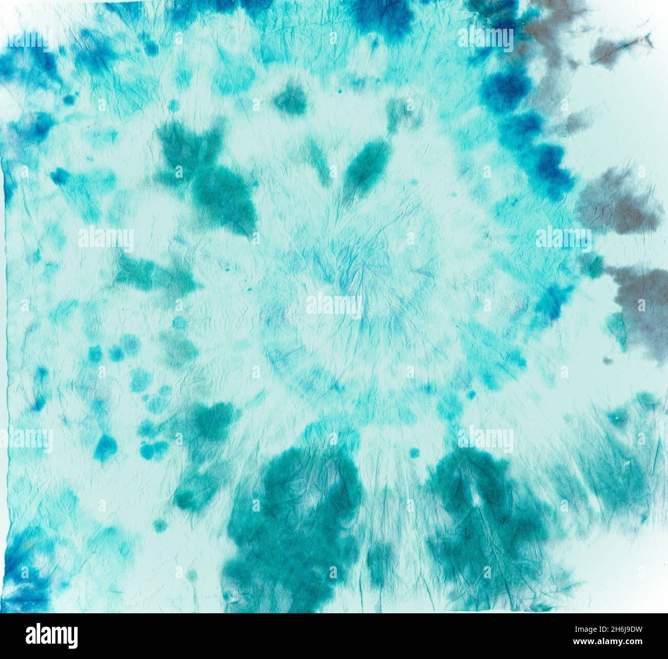 Blue And Green Tie Dye Wallpaper