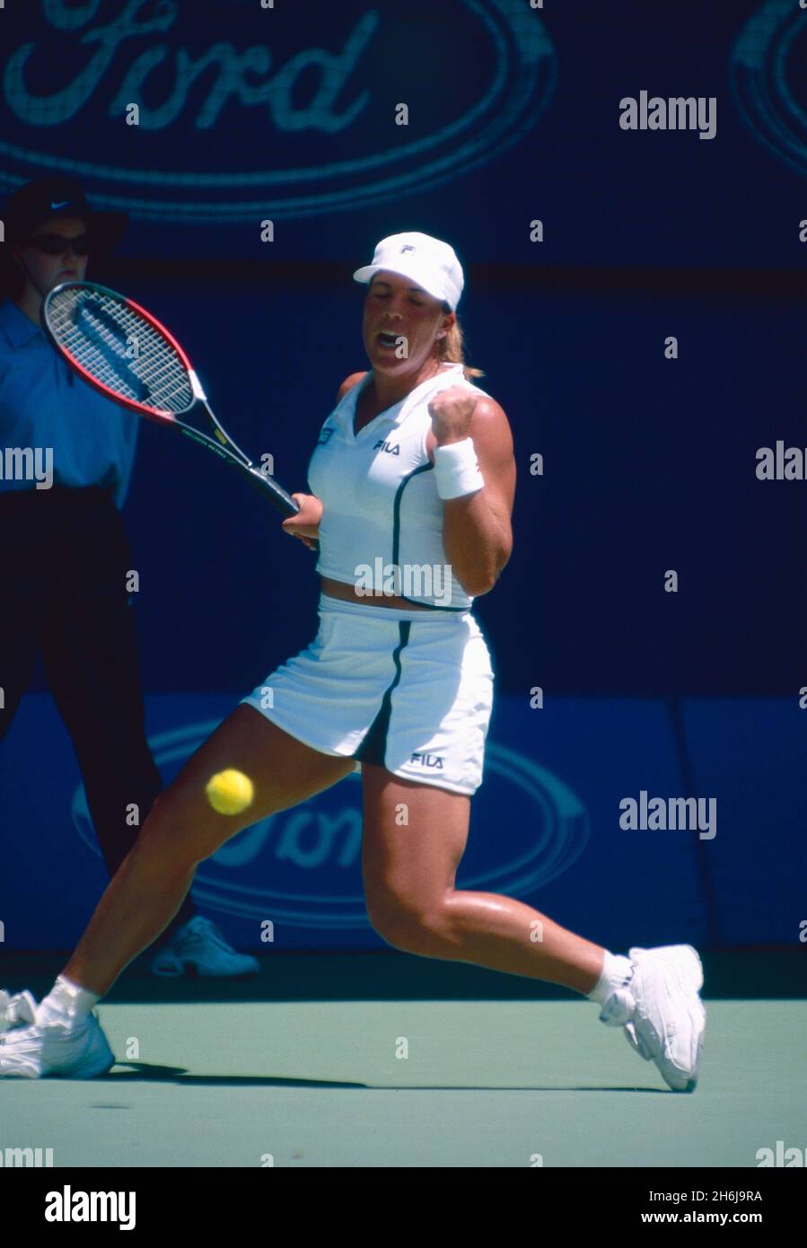 American tennis player Jennifer Capriati, Australian Open 2001 Stock ...