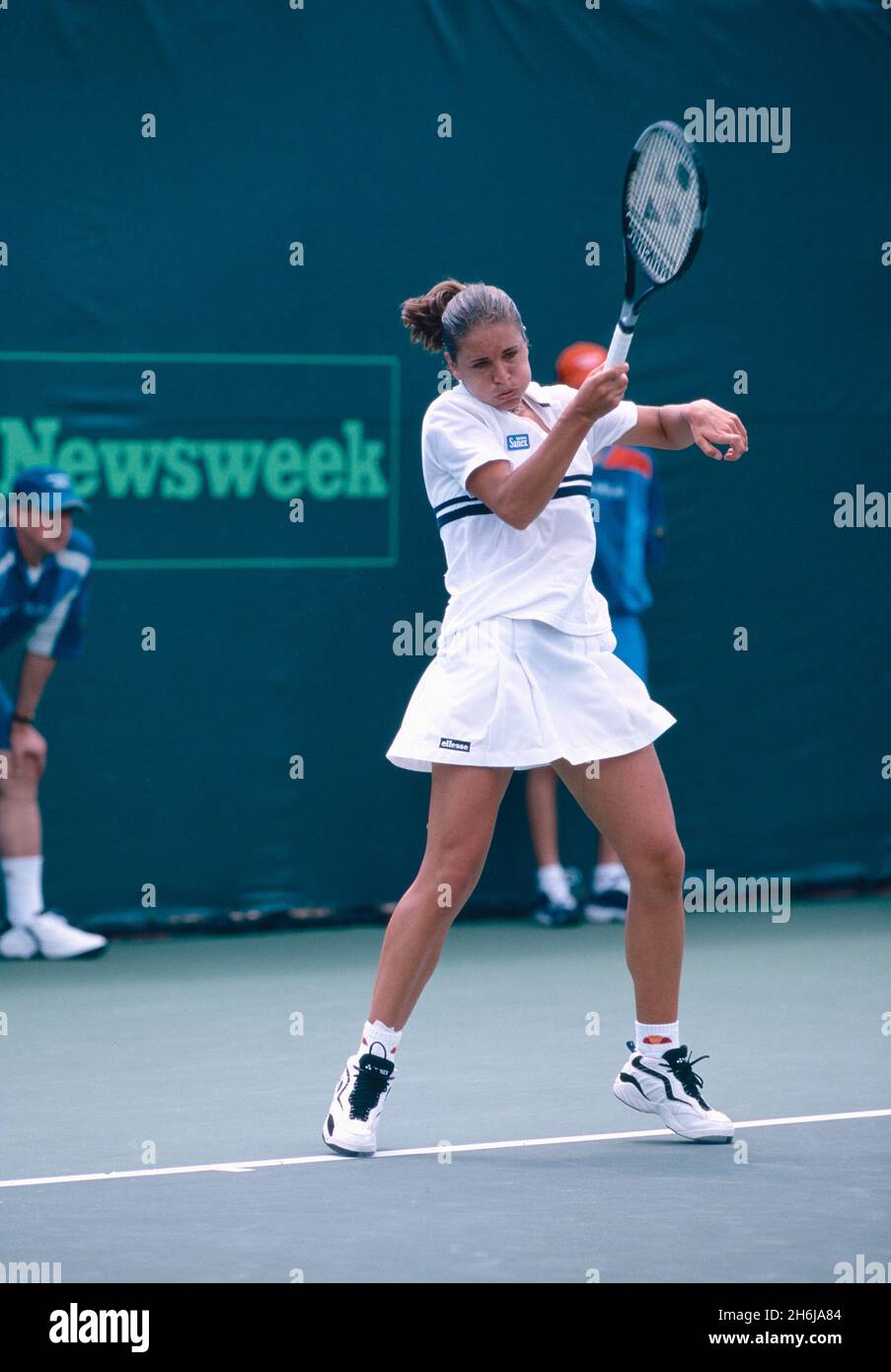 Italian tennis player Rita Grande, Masters, Miami 2001 Stock Photo - Alamy