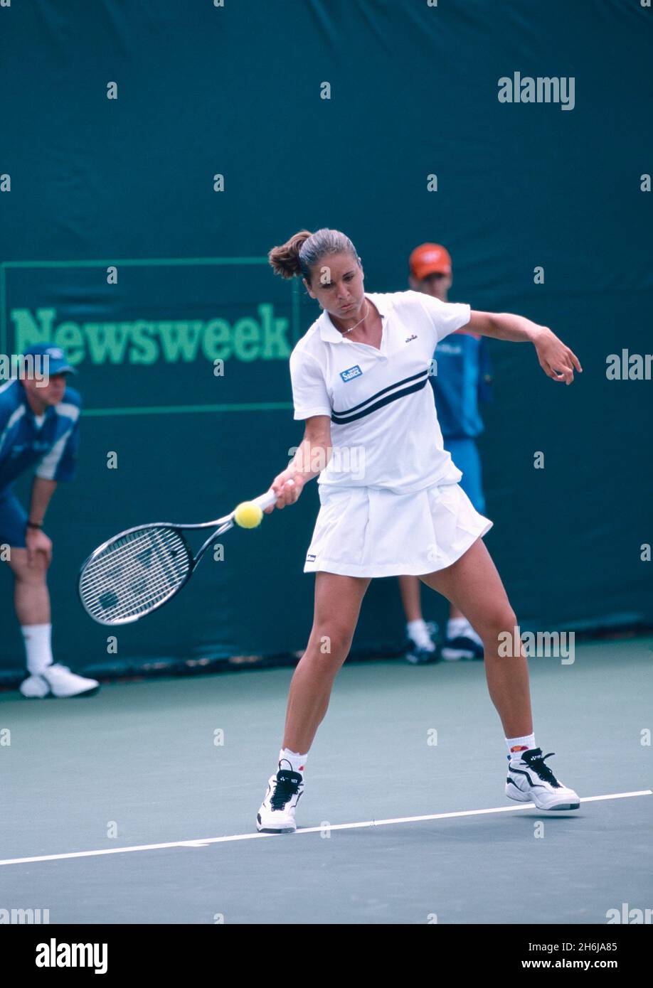Italian tennis player Rita Grande, Masters, Miami 2001 Stock Photo - Alamy