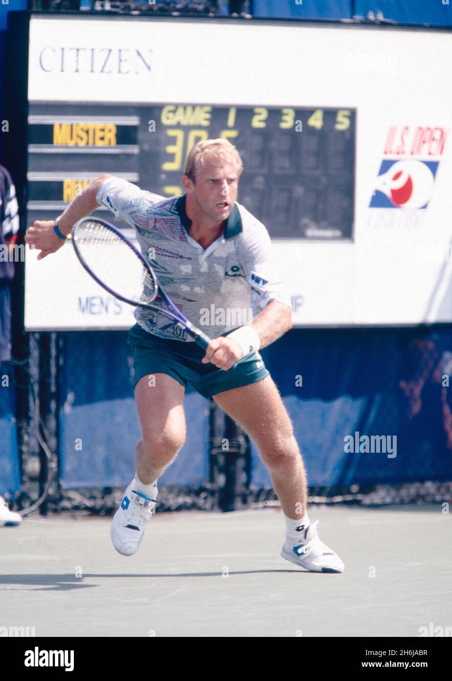 Austrian tennis player Thomas Muster, US Open 1994 Stock Photo - Alamy