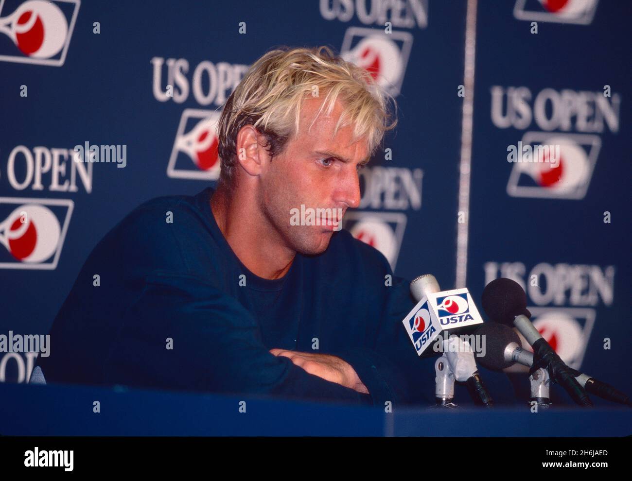 Austrian tennis player Thomas Muster, US Open 1994 Stock Photo - Alamy