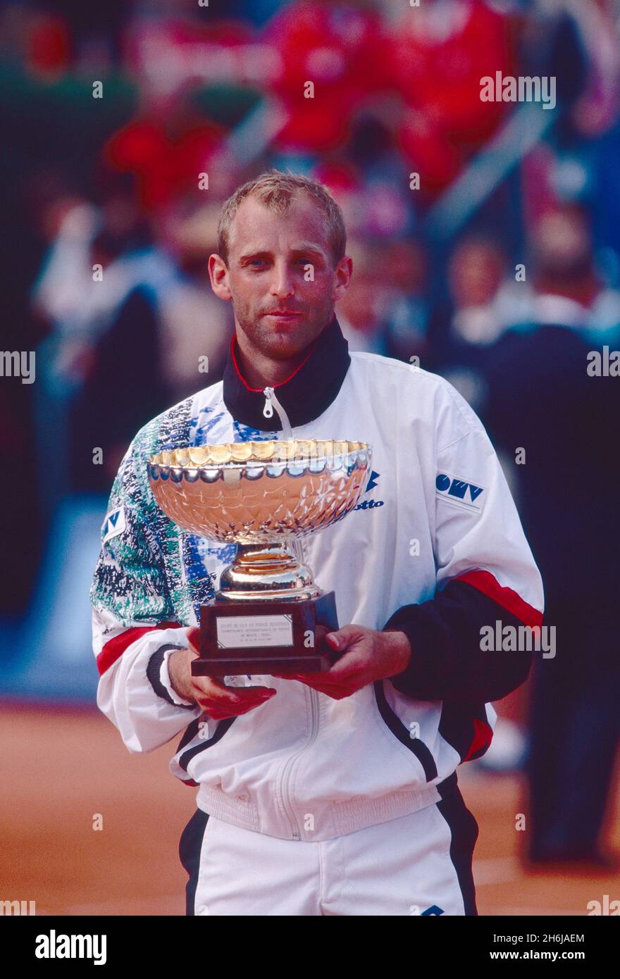 Austrian tennis player Thomas Muster, Montecarlo 1990s Stock Photo - Alamy