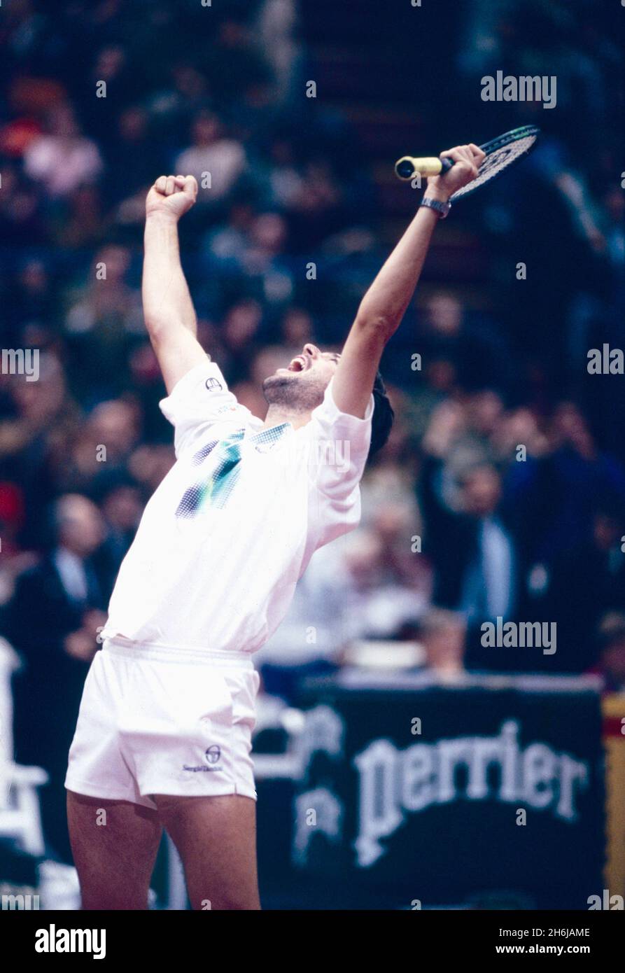 Italian tennis player Omar Camporese, 1990s Stock Photo - Alamy