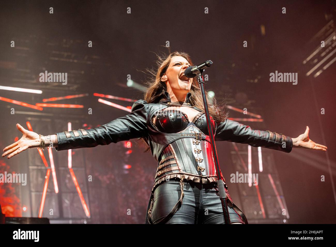 Oslo, Norway. 14th, November 2021. Nightwish, the Finnish symphonic ...