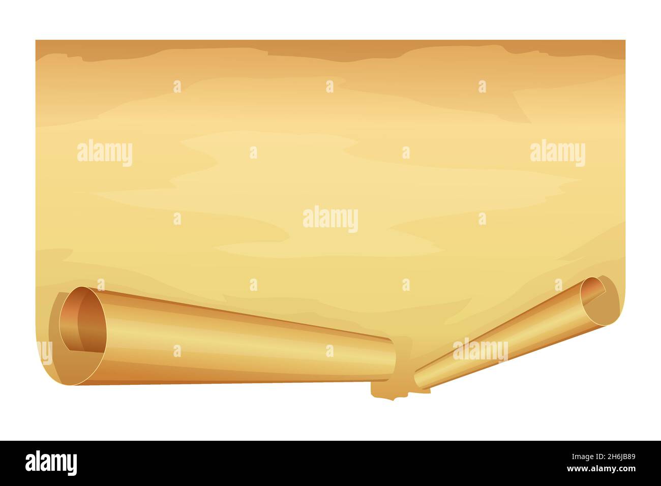 Big golden scroll parchment hi-res stock photography and images - Alamy