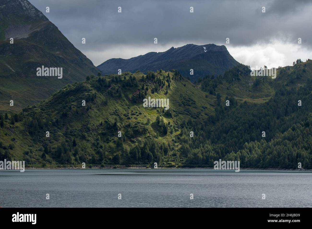 Lago Ritom in Val Piora Stock Photo - Alamy