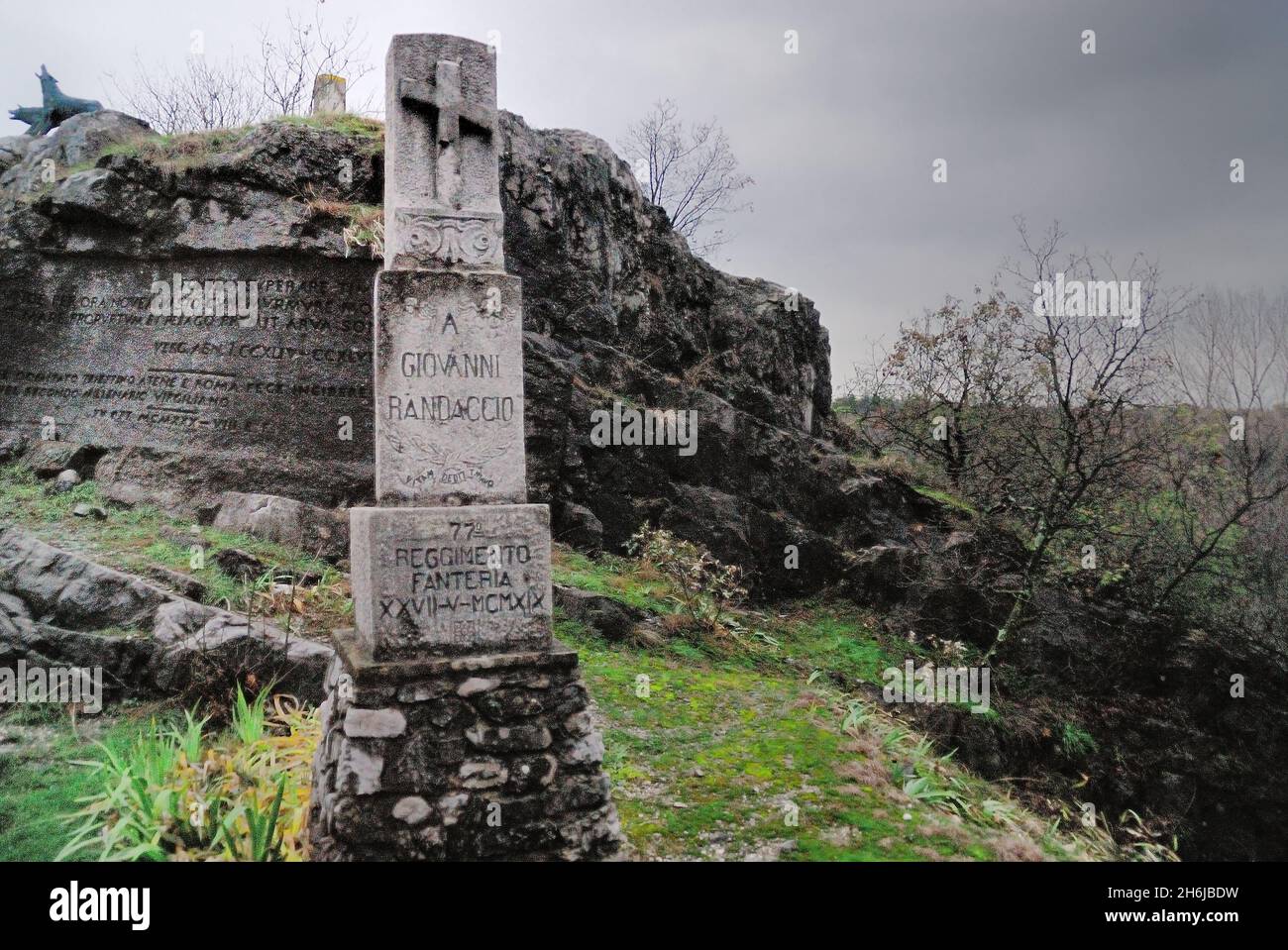 Monument to giovanni randaccio hi-res stock photography and images - Alamy