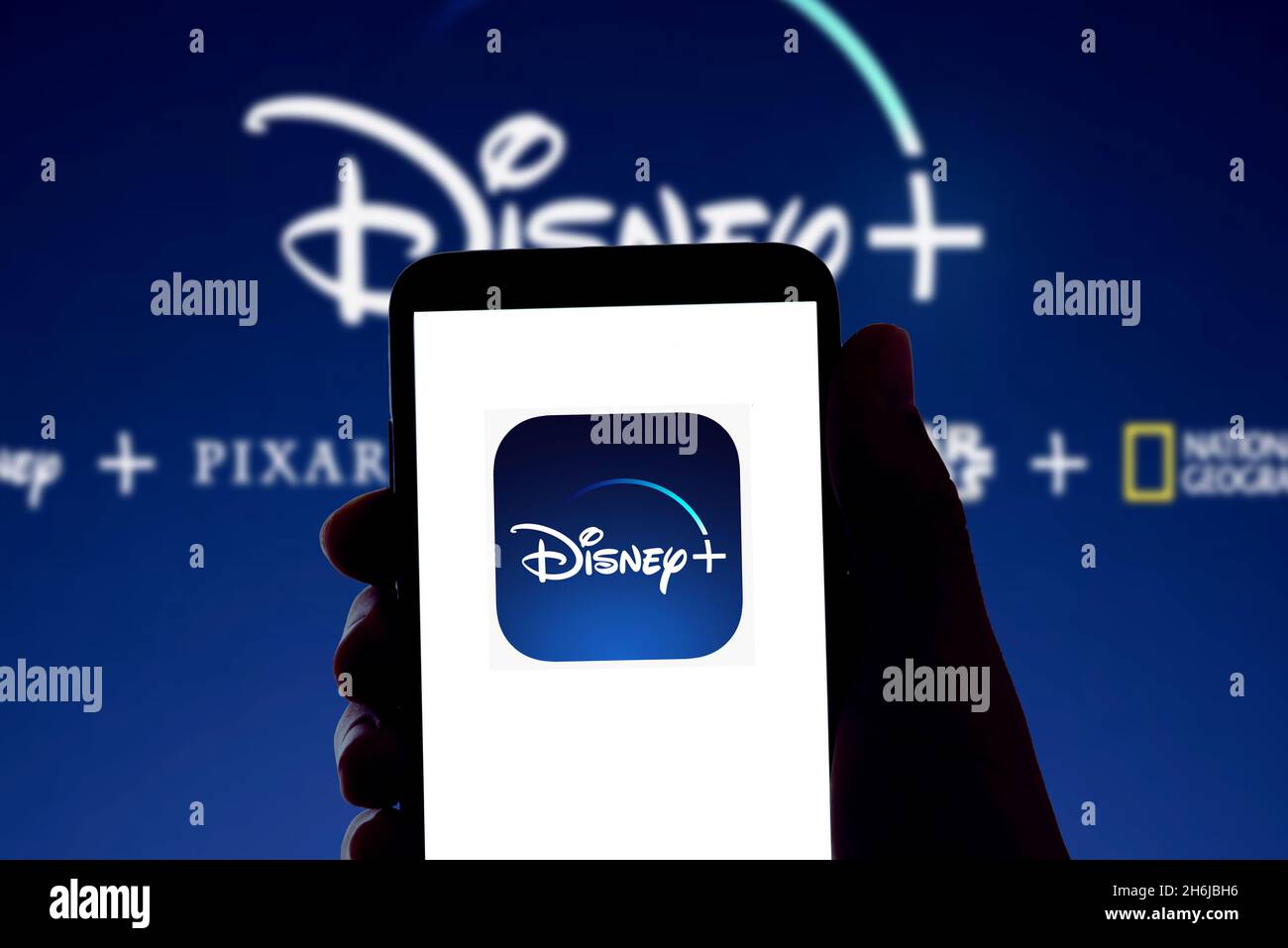 Disney app logo hi-res stock photography and images - Alamy