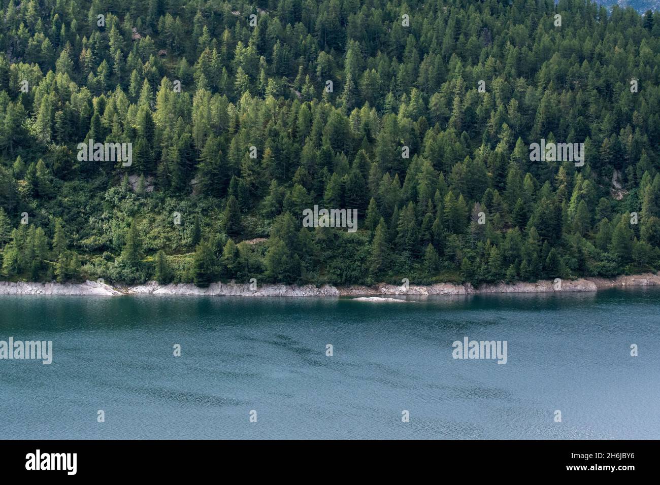 Lago Ritom in Val Piora Stock Photo - Alamy