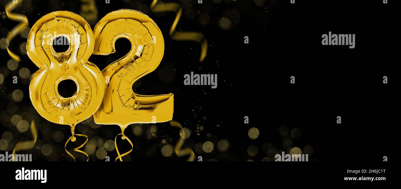 3d number 82 hi-res stock photography and images - Alamy