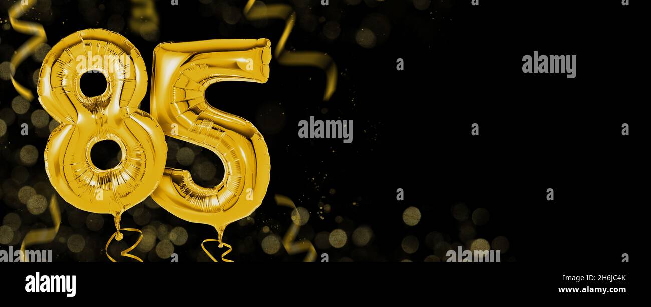 Balloon number 85 High Resolution Stock Photography and Images - Alamy