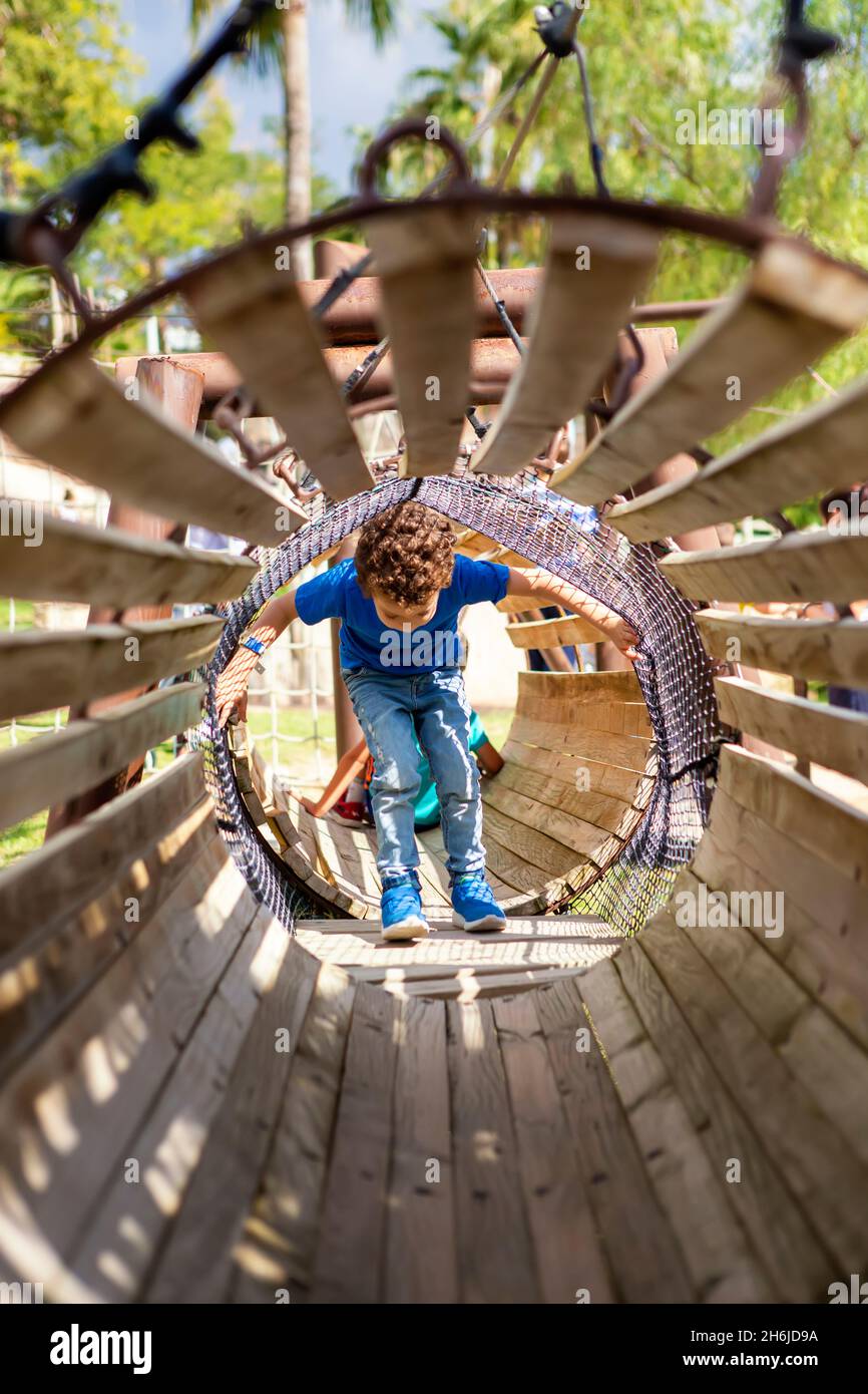 Playground structures hi-res stock photography and images - Alamy