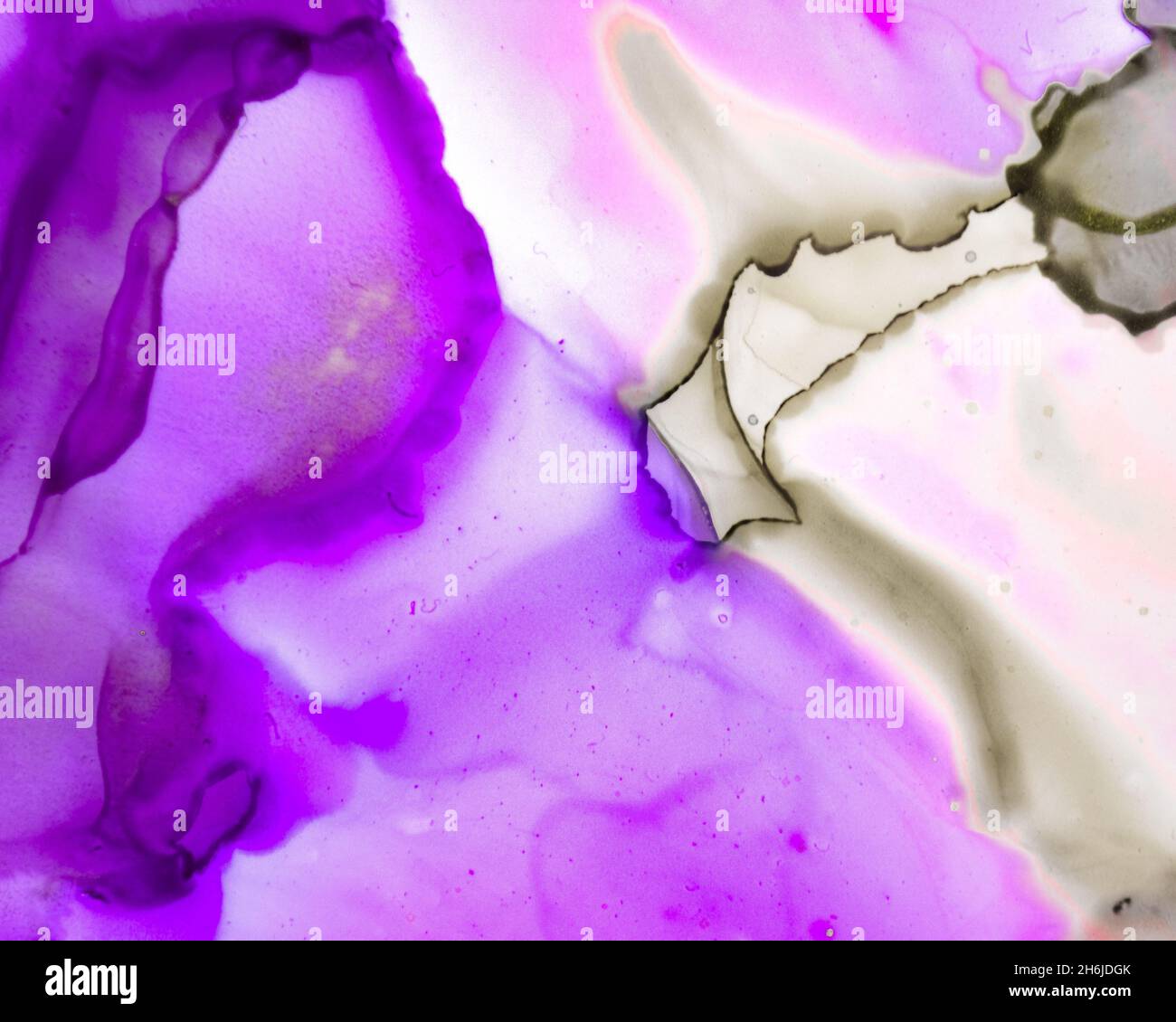 Ethereal Paint Texture. Liquid Ink Wave Stock Photo - Alamy