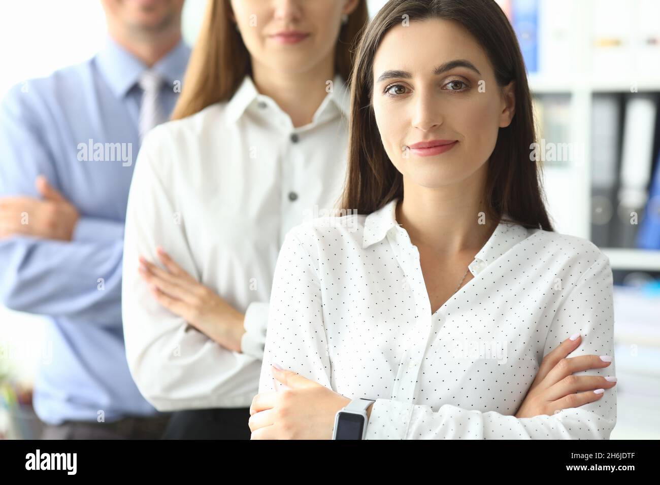 Group successful managers looking hi-res stock photography and images ...
