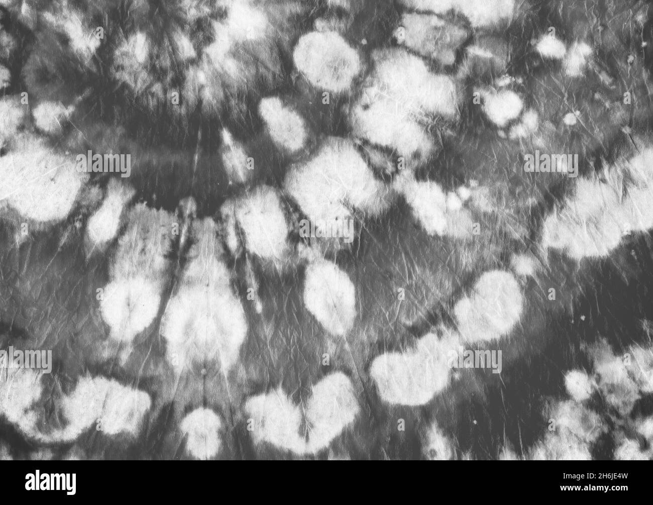 Tie Dye Fabric. White Batik Shirt. Abstract Stock Photo - Alamy