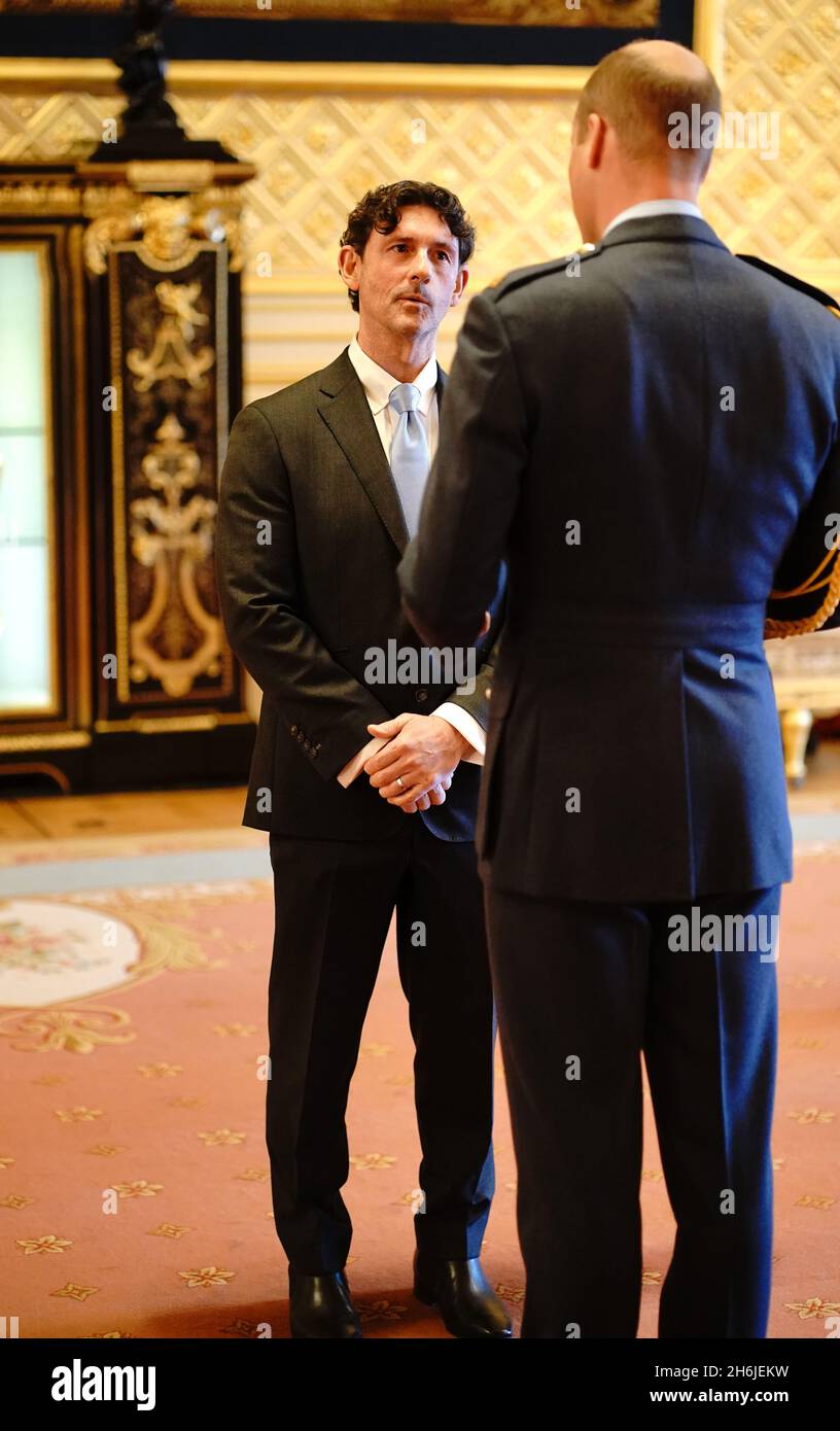 Mr. David Morgan from Cambridge is made an MBE (Member of the Order of ...