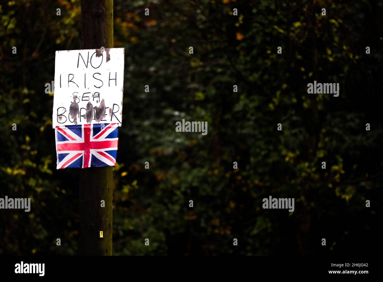 Unionism irish sea border hi-res stock photography and images - Alamy