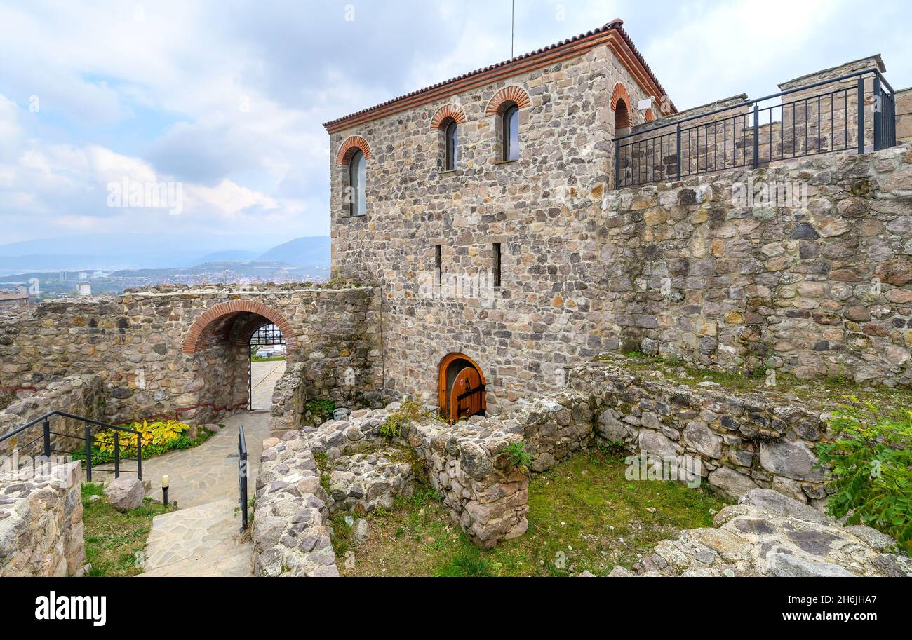 Ruins of Ancient Byzantine fortress Peristera in town of Peshtera ...