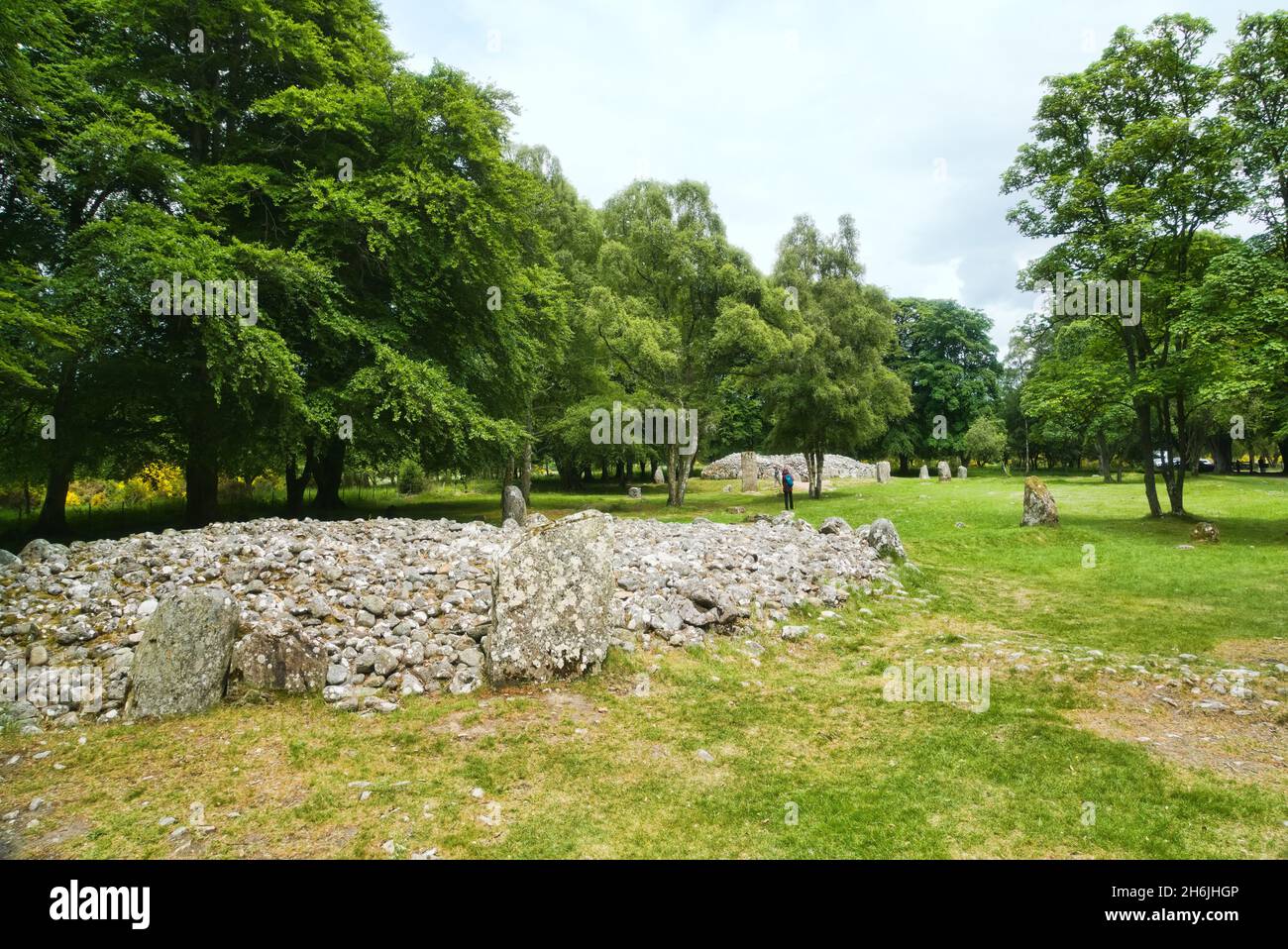 Clava Cairns, near Culloden Inverness, Highland, Scotland, UK Stock ...