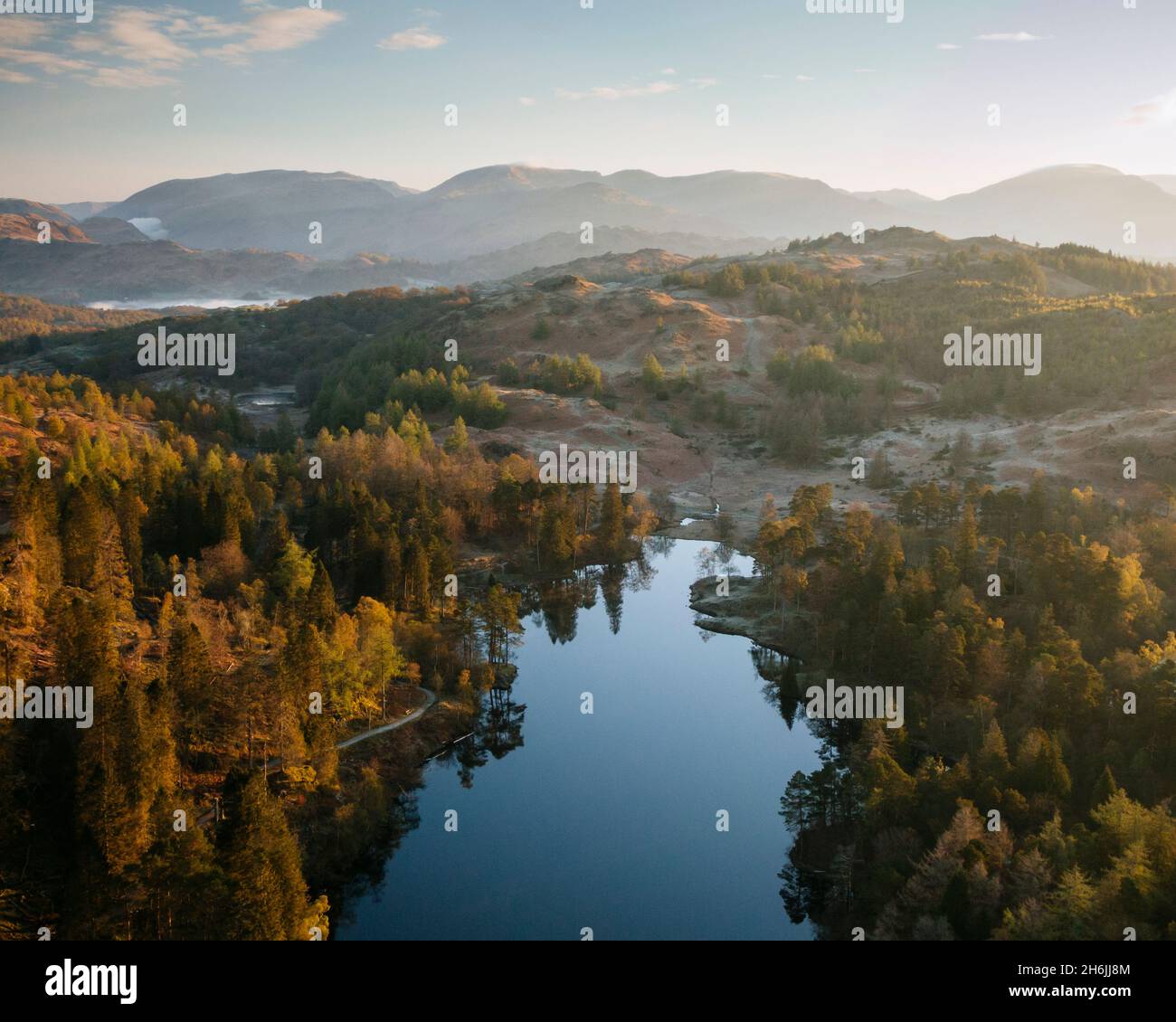 Dawn lake district hi-res stock photography and images - Alamy