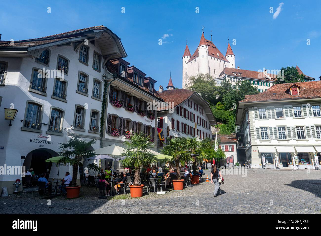 Switzerland canton bern castle hi-res stock photography and images - Alamy