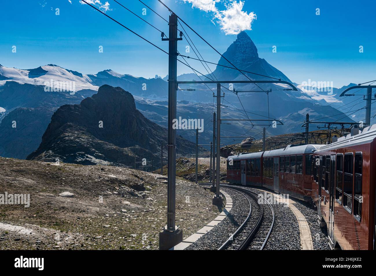 Gornergrat mountain railway hi-res stock photography and images - Alamy