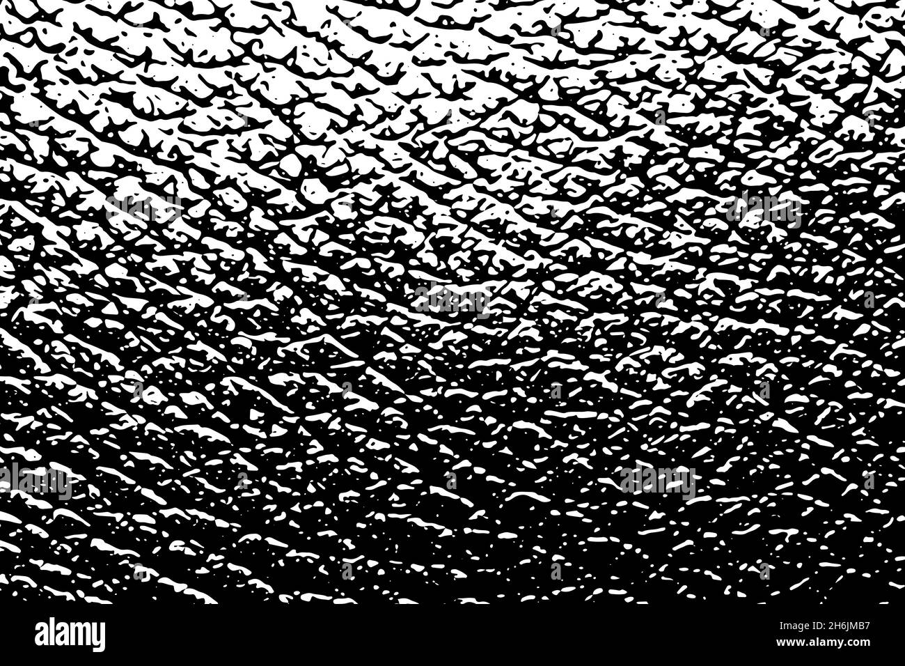 Genuine animal skin vector texture close-up, black and white textured ...