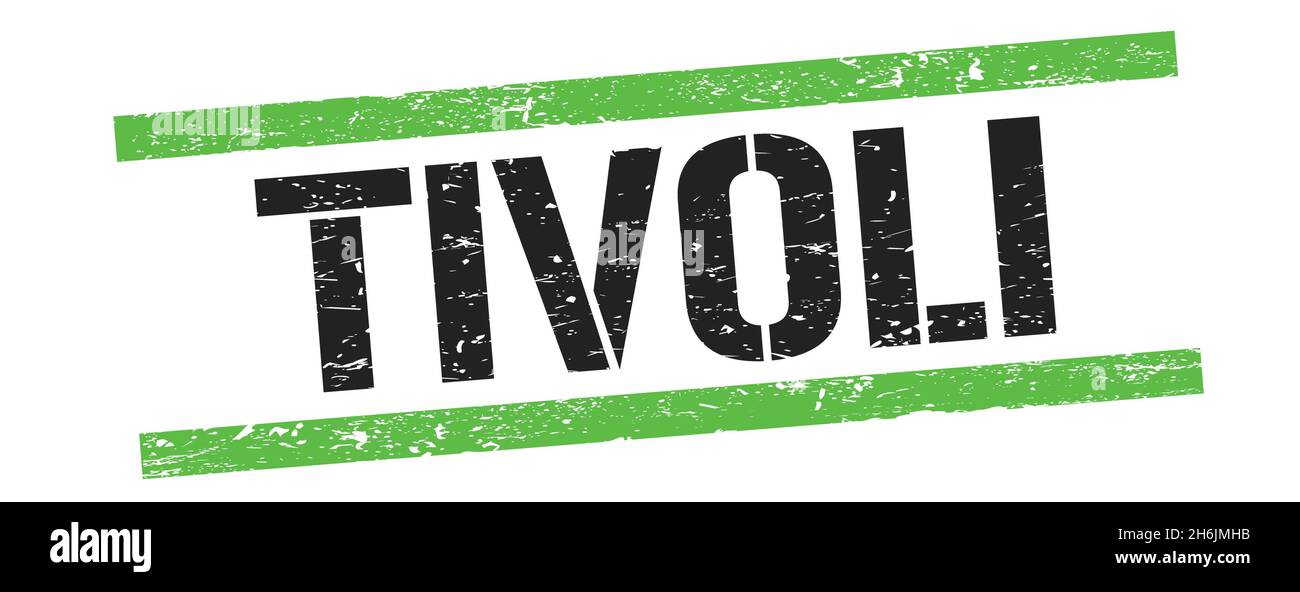 Tivoli word hi-res stock photography and images - Alamy