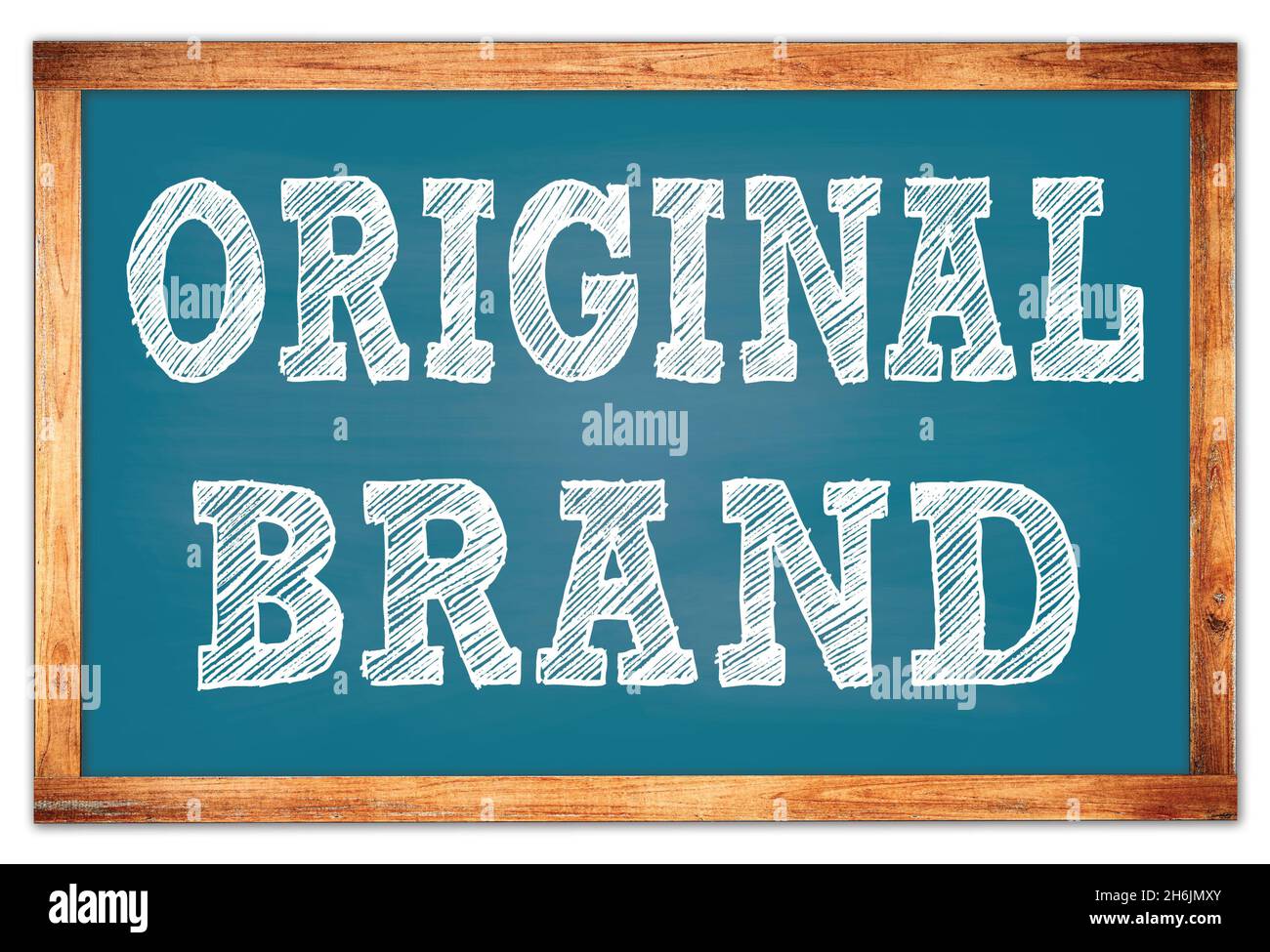 Original brand text written hi-res stock photography and images - Alamy