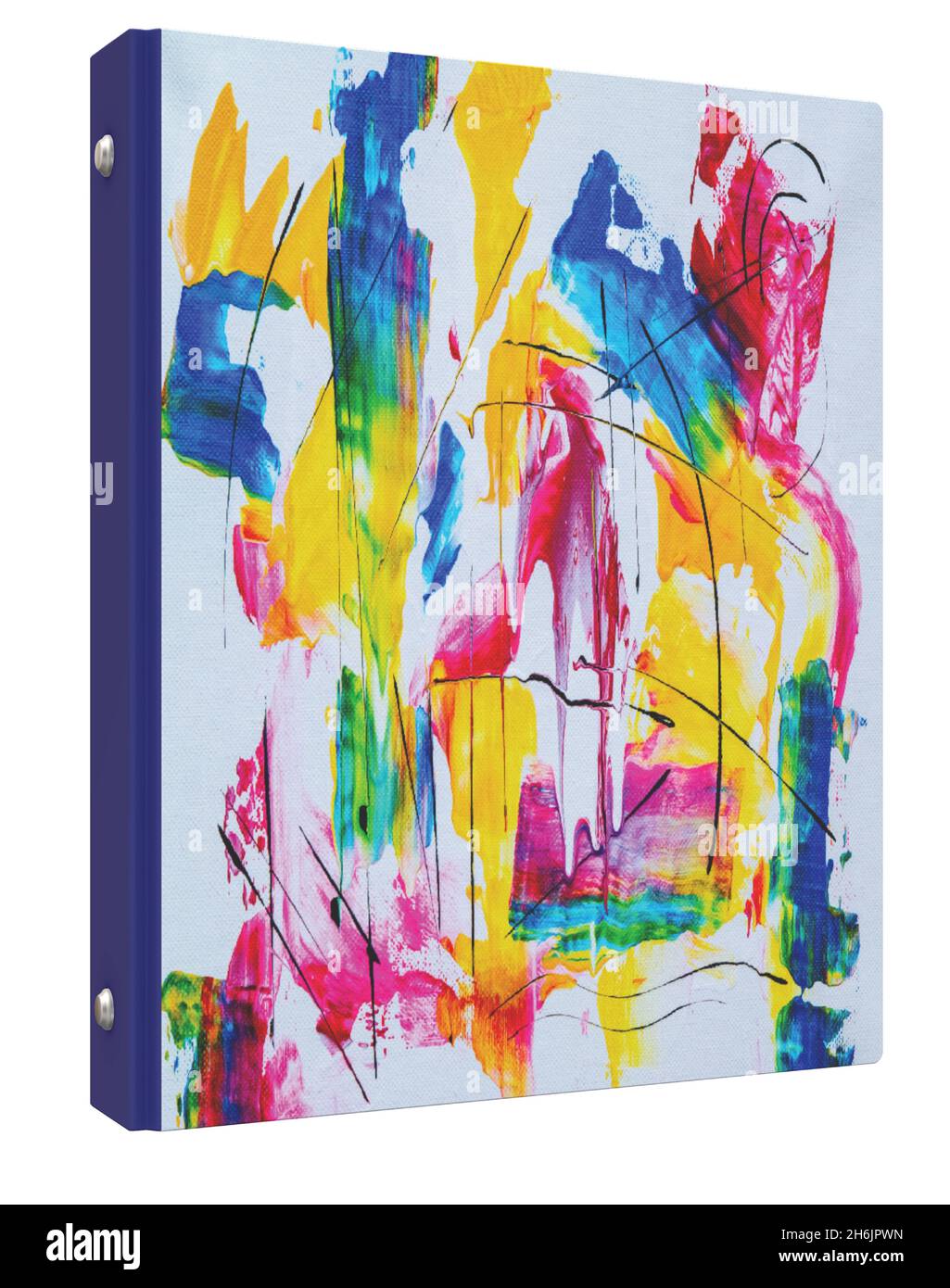 Neon Colors Binder Office School Supplies Stock Vector Image & Art - Alamy