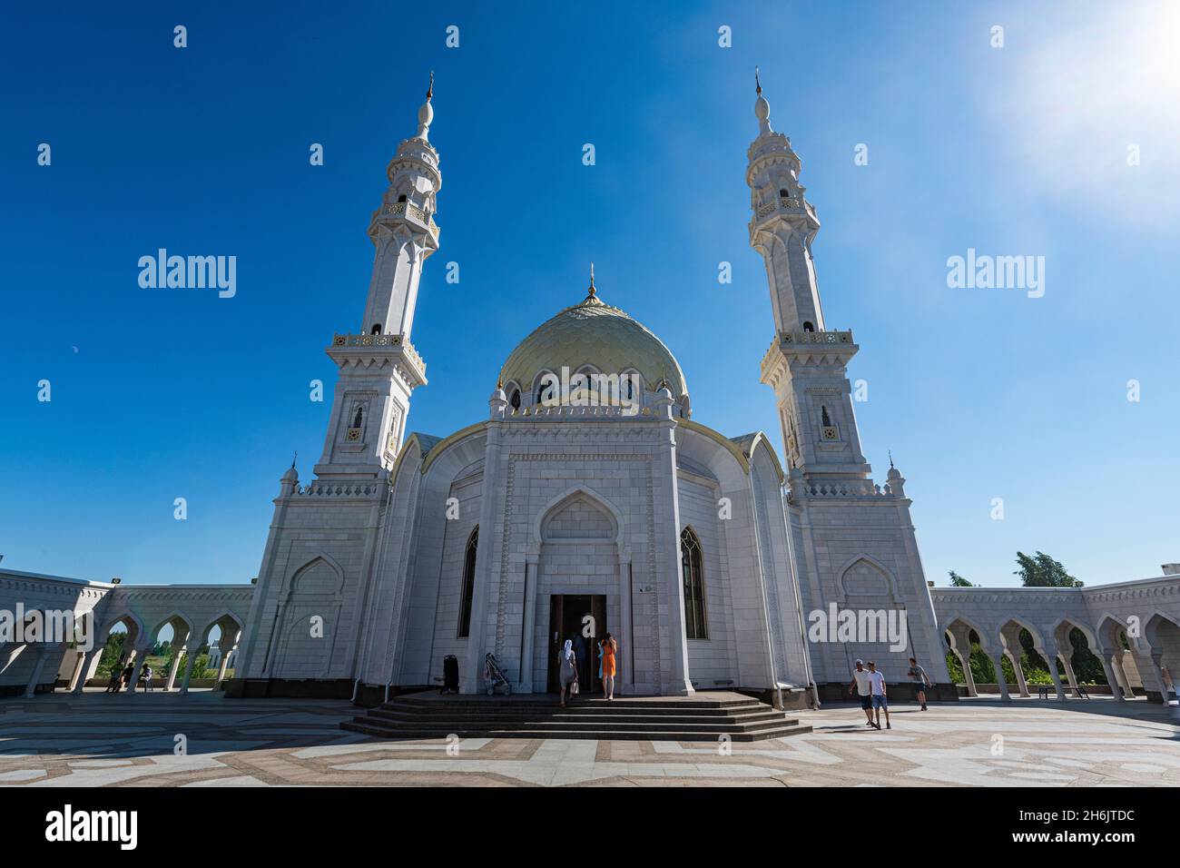 White Mosque, Bolgar, UNESCO World Heritage Site, Republic of Tatarstan ...
