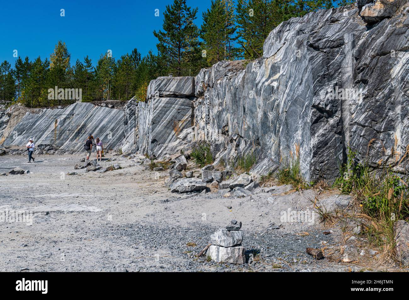 Ruskeala, marble canyon, Karelia, Russia, Europe Stock Photo - Alamy