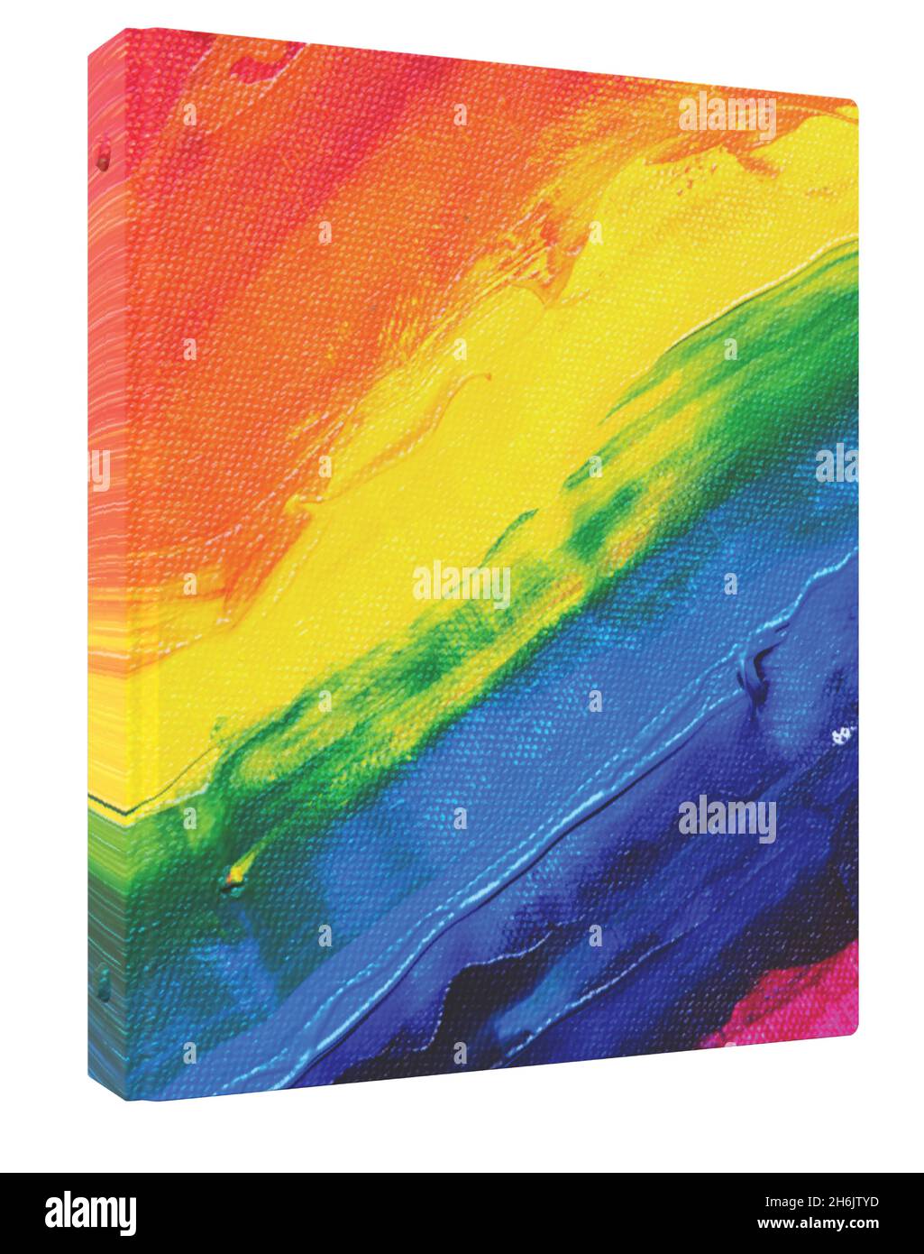 Rainbow Colors Binder Office School Supplies Stock Vector Image & Art ...