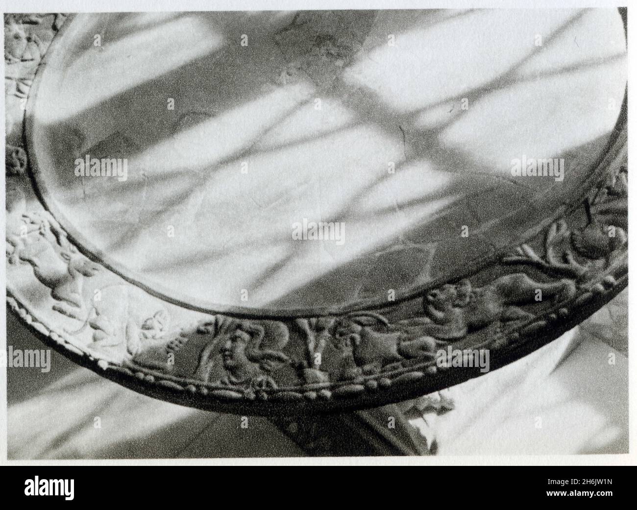 Byzantine Museum. Table with a byzantine decoration Stock Photo - Alamy