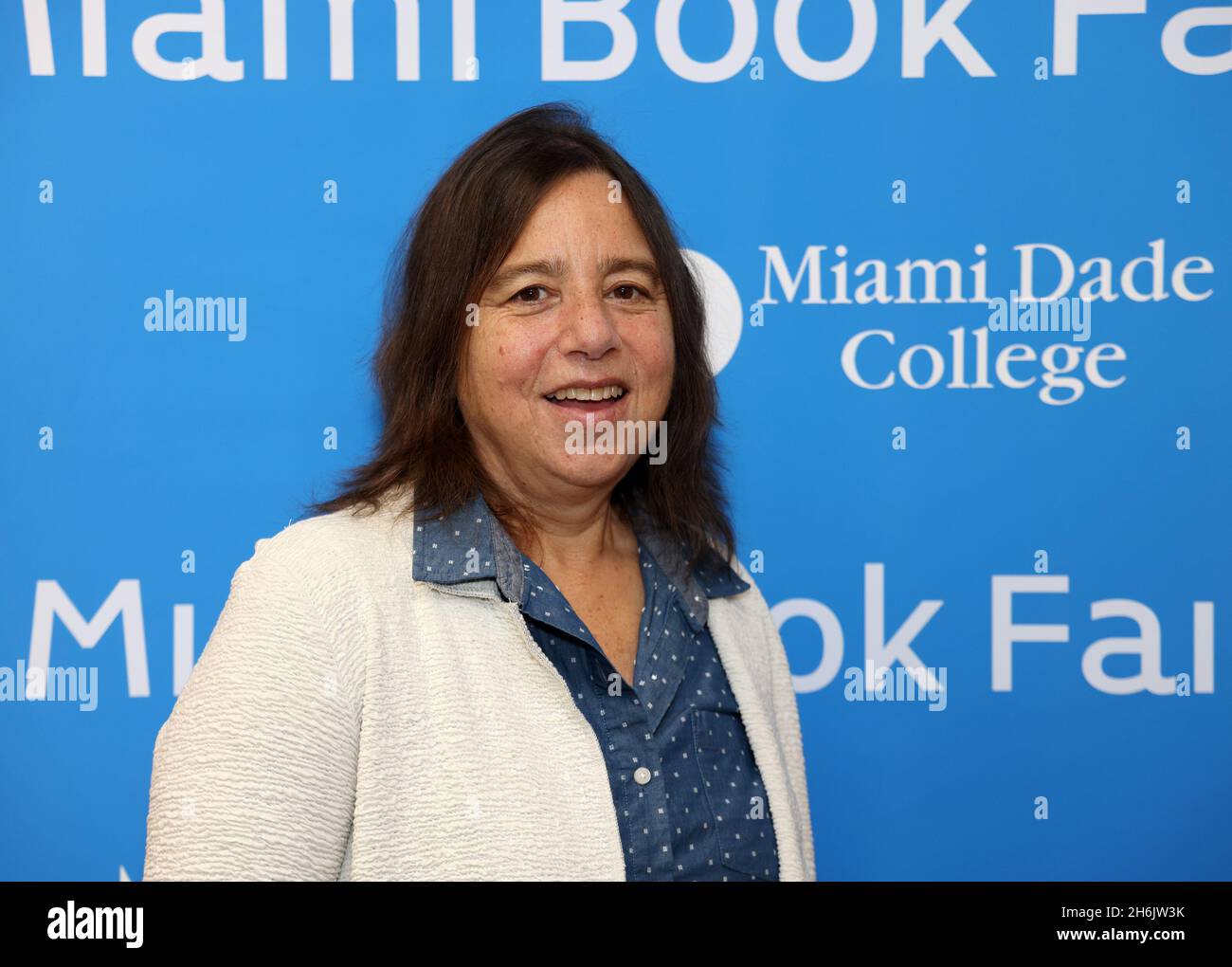 MIAMI, FL- NOV 15: Sarah Schulman is seen during an evening with Sarah ...