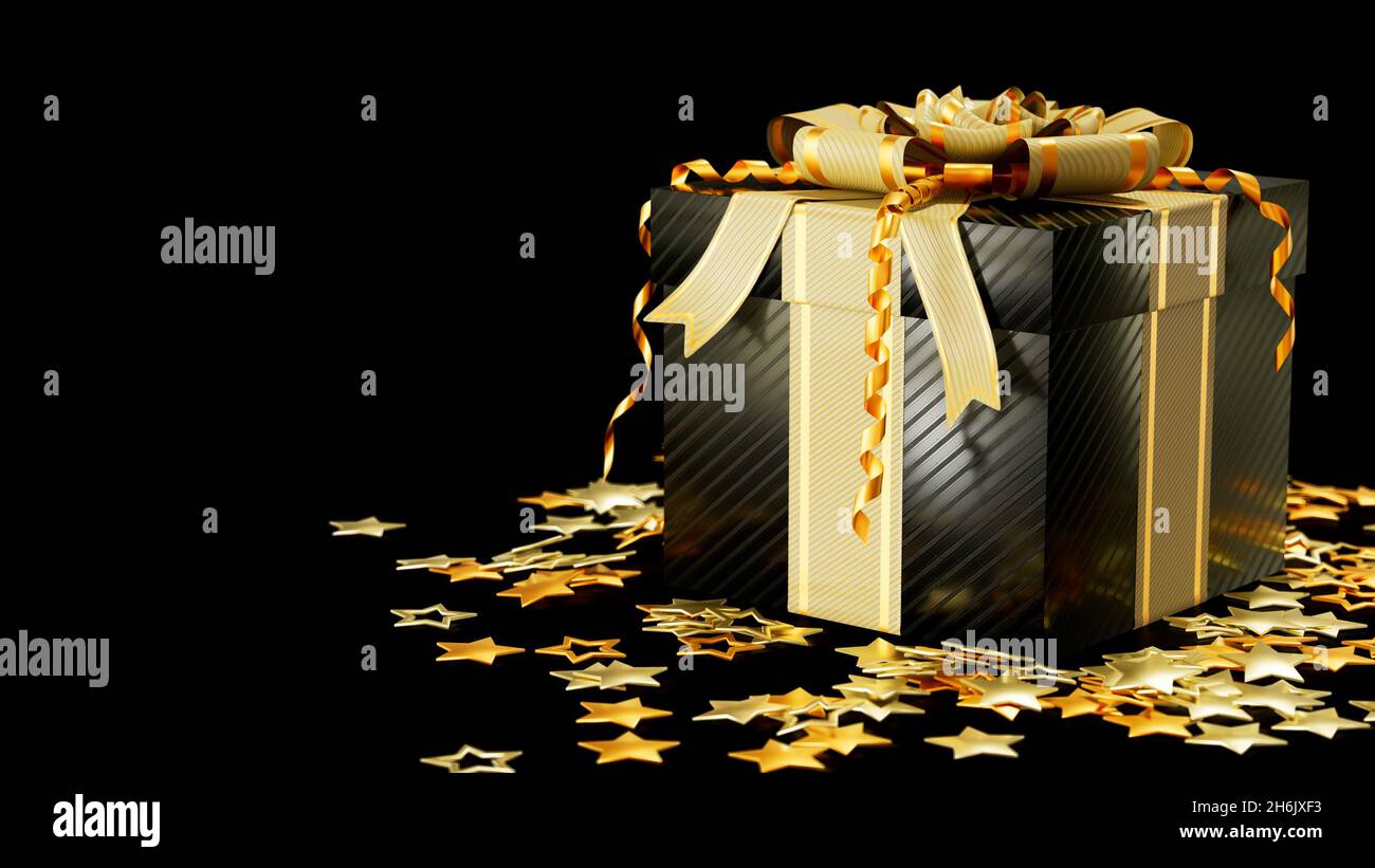gift with stars for black friday giveaway or cyber monday sale ...