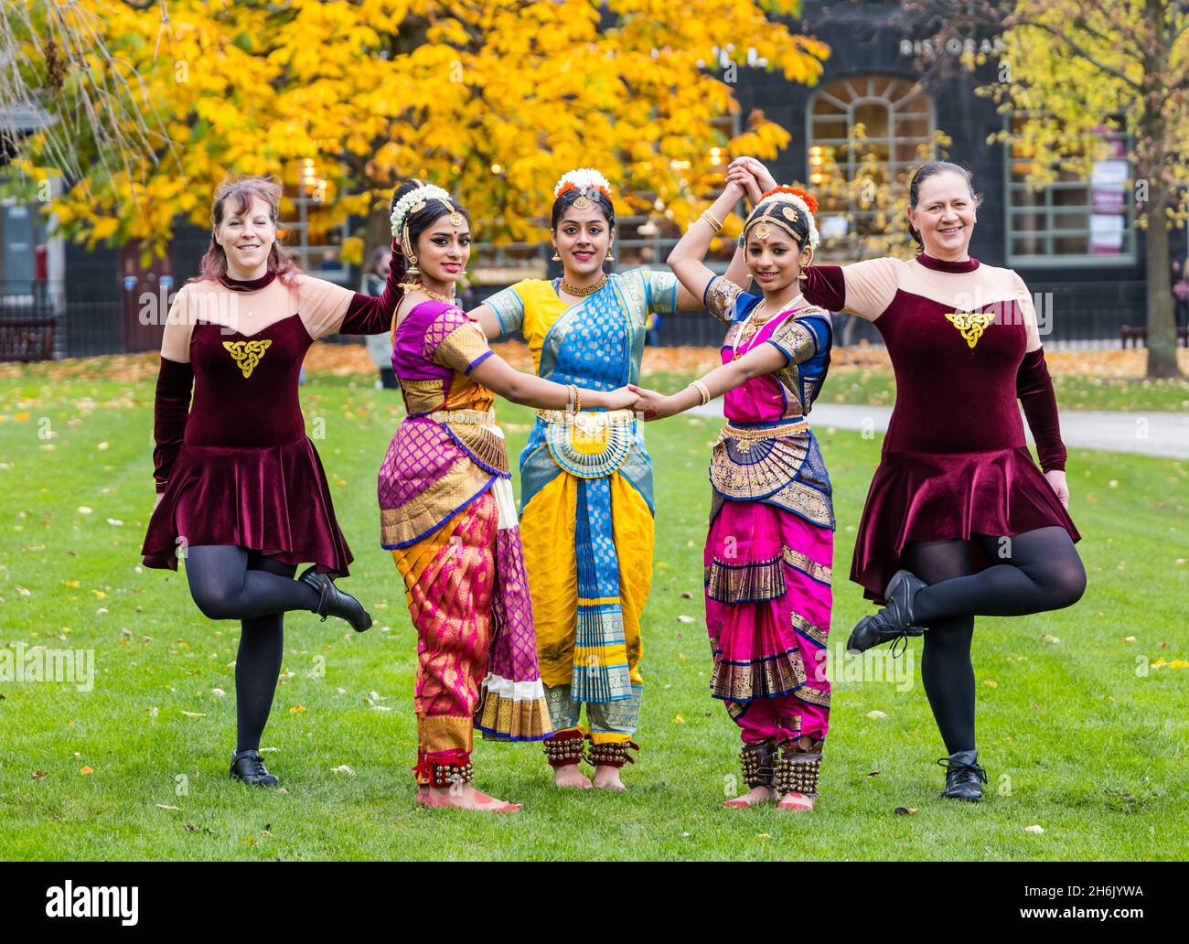 St Andrew Square, Edinburgh, Scotland, UK, Diwali launch: The multi ...