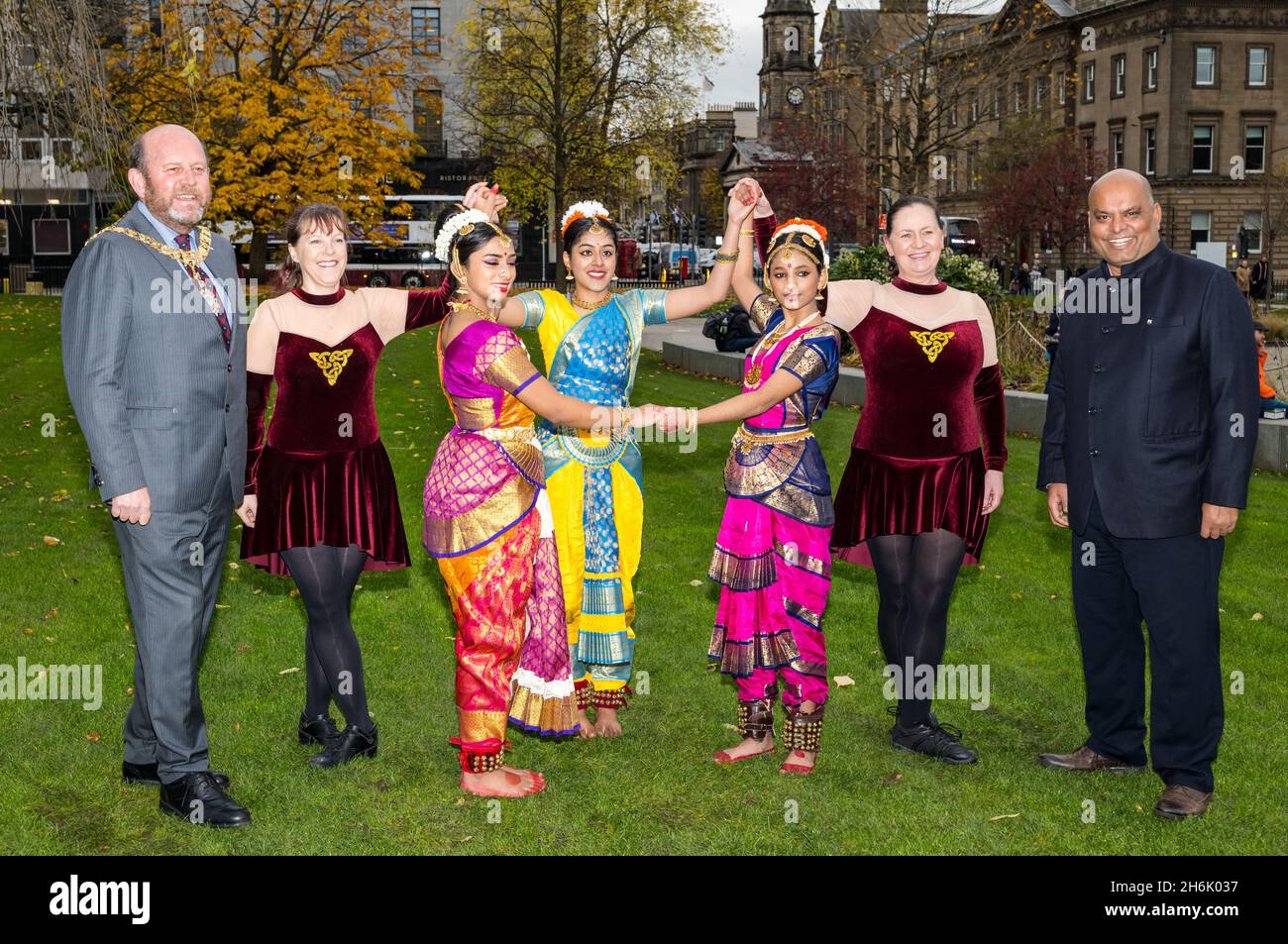 St Andrew Square, Edinburgh, Scotland, UK, Diwali launch: The multi ...