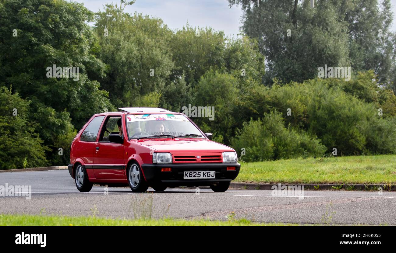 Red nissan micra hi-res stock photography and images - Alamy