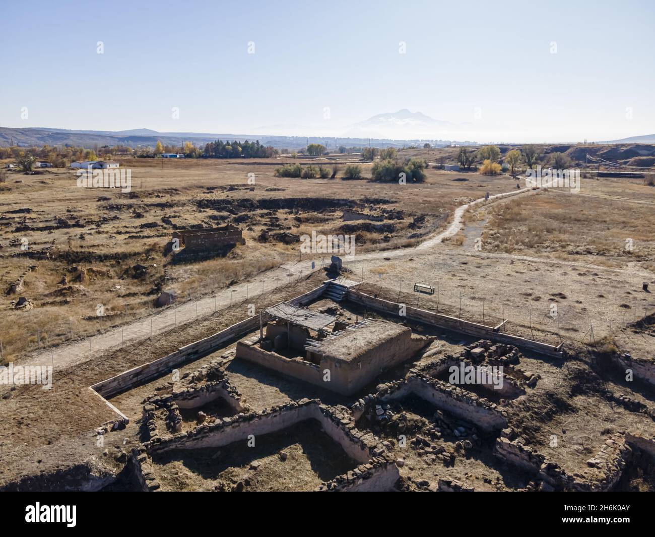 Kultepe ancient city ruins. Assyrian Trade Center in Karum-Kanis in ...