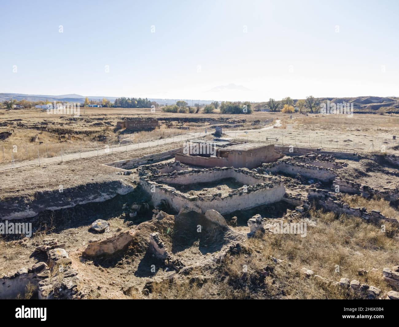 Kultepe ancient city ruins. Assyrian Trade Center in Karum-Kanis in ...