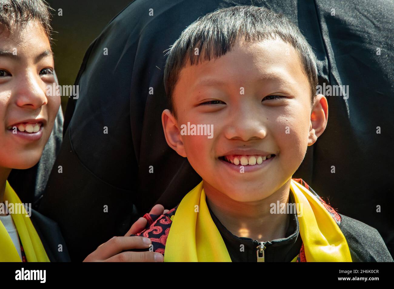 Young Chinese Boy Chinese New Year Vest, Chinese Winter Vest Red Coat