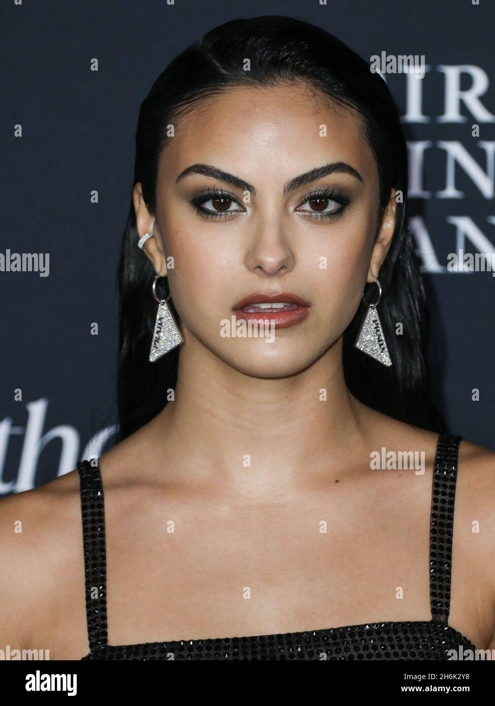 LOS ANGELES, CALIFORNIA, USA - NOVEMBER 15: Actress Camila Mendes ...
